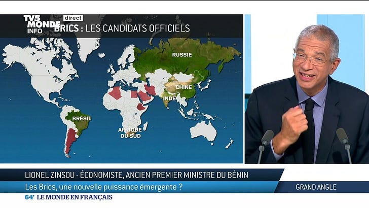 Les BRICS en or - by Brigitte Bouzonnie