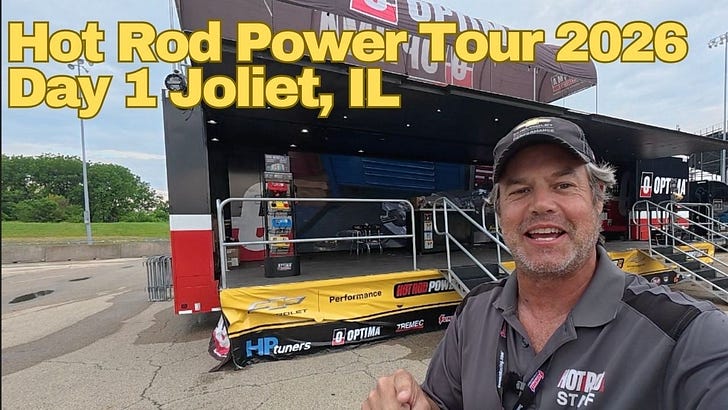 Kicking Off Hot Rod Power Tour 2026: Day One on Route 66 in Joliet