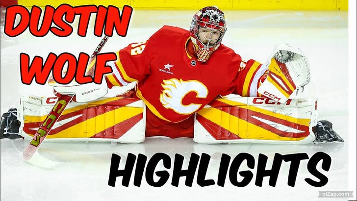 Some quick thoughts Dustin Wolf's new contract in Calgary