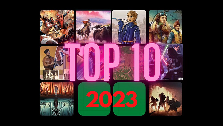 Top 10 Games of 2023 - Drive Thru Games’ Substack