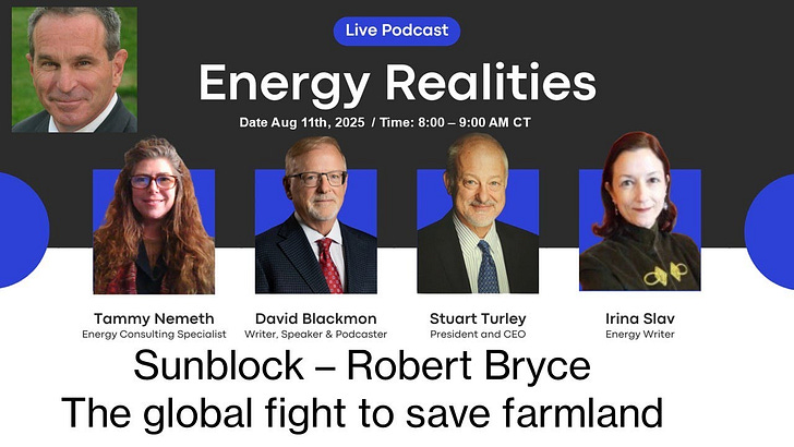 Energy Realities: Sunblock movie - Irina Slav on energy