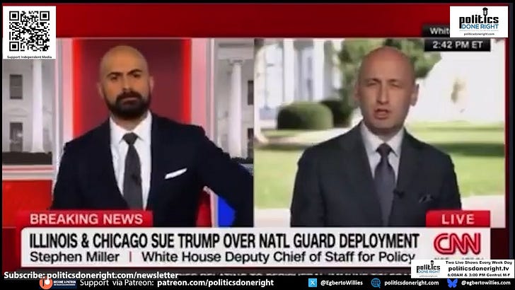Stephen Miller Froze on CNN. “Plenary Authority” Slip Exposes Trump’s ...
