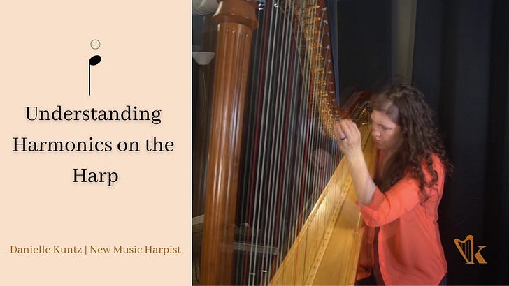 Harp Writing Tips🎵 - Danielle Kuntz Harp