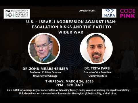 Talking Iran with Trita Parsi - by John J. Mearsheimer
