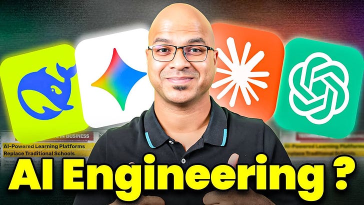 AI engineering roadmap with resources