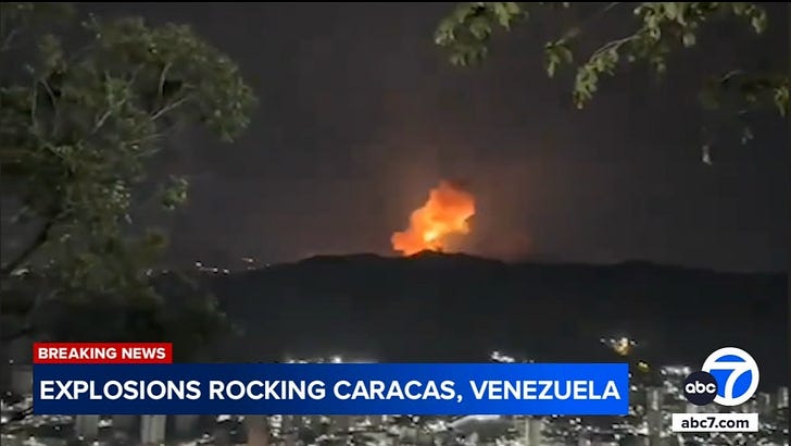 BREAKING: Multiple explosions rock Caracas as Venezuela accuses U.S. of ...