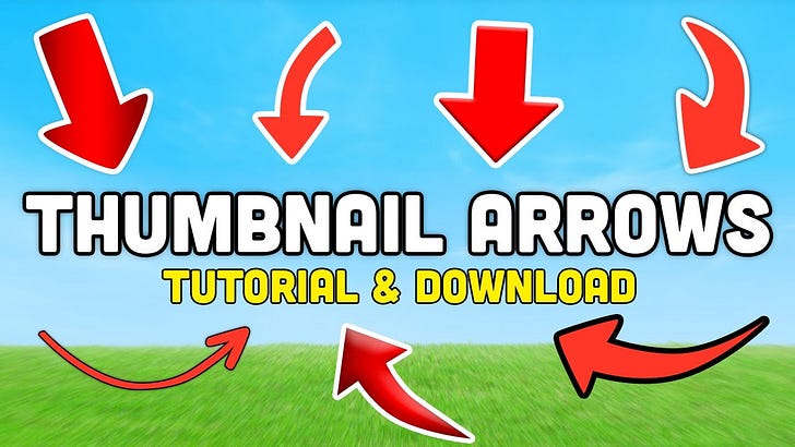 Thumbnail Arrow Pack (Free) - by Benjamin CC