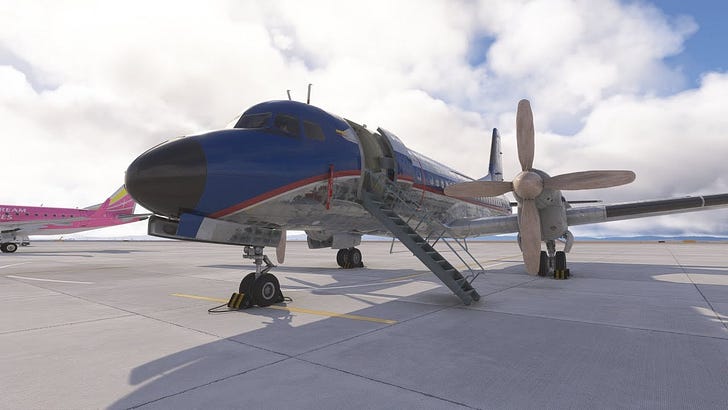 First flight in the Inibuilds NAMC YS-11 from Kobe to Tokyo in Flight ...