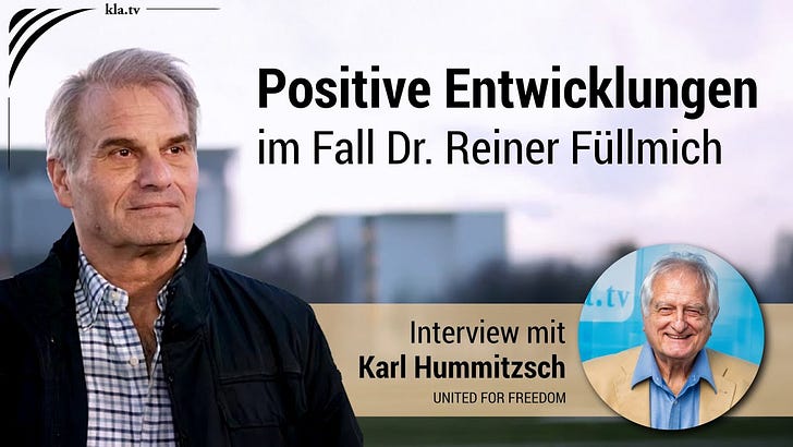 Positive Entwicklungen bei Dr. Reiner Füllmich dank United For Freedom