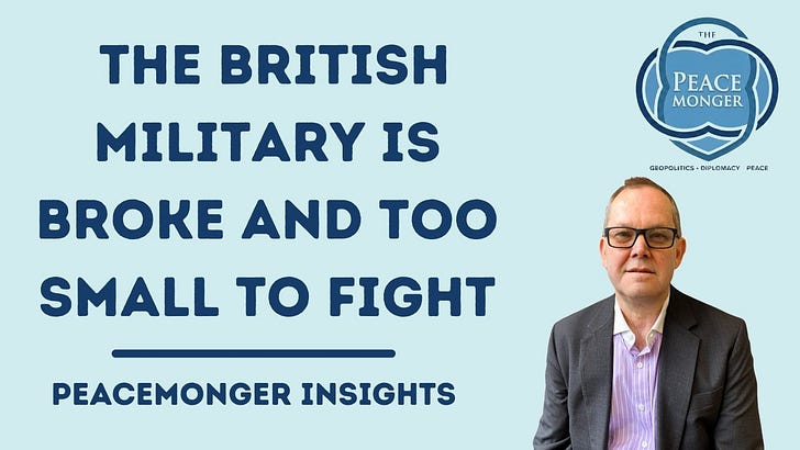 Comments - The British military is skint and too small to fight