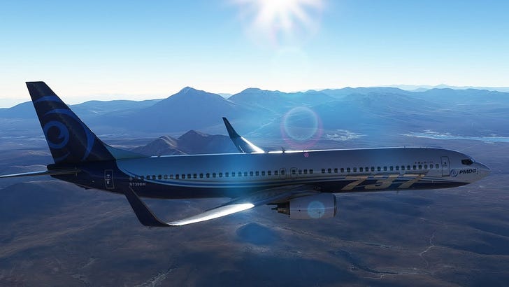High Altitude Approaches in the PMDG Boeing 737-900 in Microsoft Flight ...