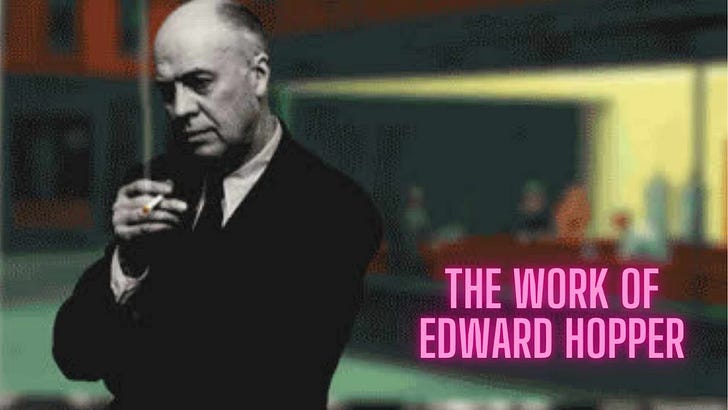 The Work Of Edward Hopper - by David Deubelbeiss