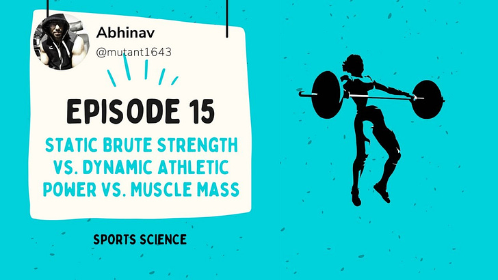 Sports Training 15: The Science of Lifting Weights — Static Brute ...