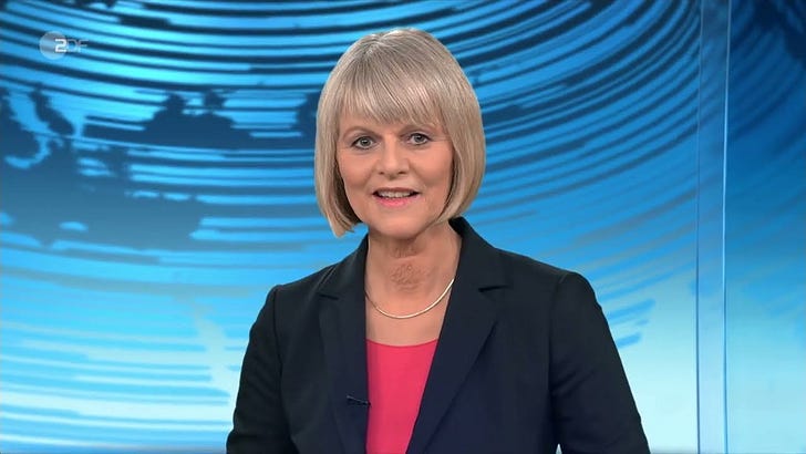 German TV newscaster goes aphasic on the air; Italian TV contestant now ...