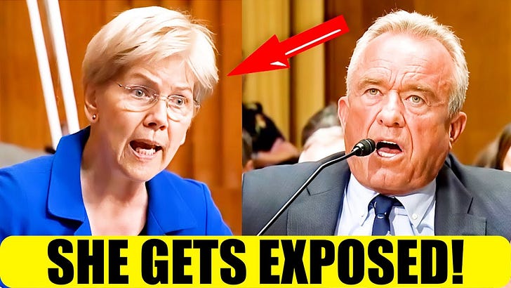 RFK Jr. EXPOSES Elizabeth Warren for taking $855,000 from Big Pharma ...