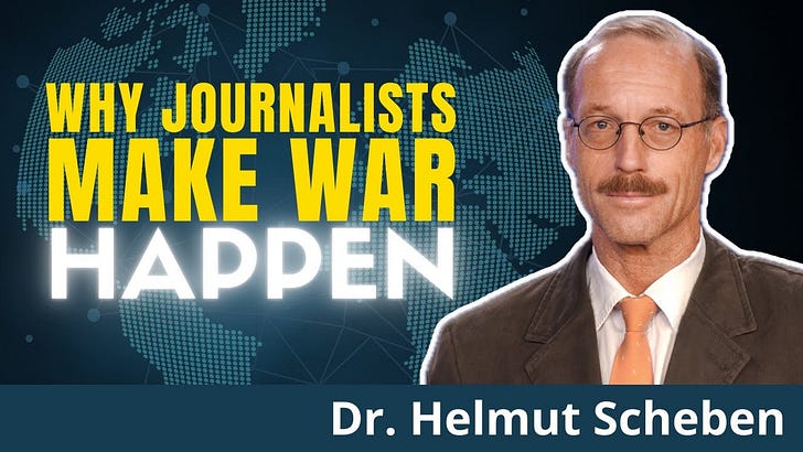 How Media Fuels War. Confessions Of A Former News Editor | Dr. Helmut ...