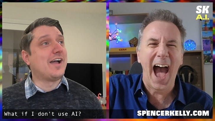 THE UNSEEN A.I. MASTERCLASS Q&A - Spencer Kelly on the Edge