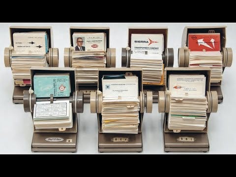 I'm Robett - NOT your Rolodex - by Robett Hollis