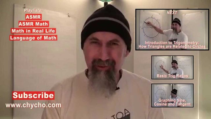 ASMR Math: Introduction and Table of Contents - chycho