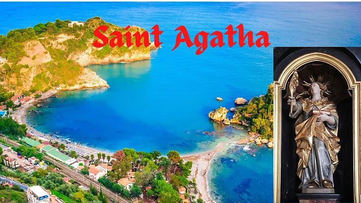 The Life of Saint Agatha - Journeys of Faith Newsletter