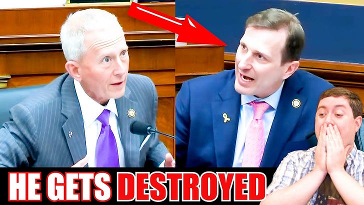 GOP warrior SHUTS UP gun-grabbing Democrat Dan Goldman during heated ...