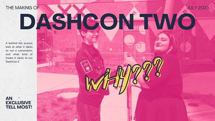 The Promised VODs!! + DashCon 3...? - DashCon 2 Updates