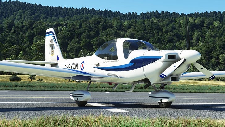 First look at the Iris Simulations Grob T1 Tutor in Microsoft Flight ...