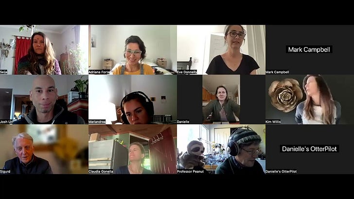 Recording of our Second C-Lab session. - by Adriana Forte