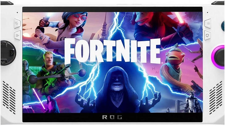 Fortnite Asus Rog Ally Z1 Settings - by TechHarmonics