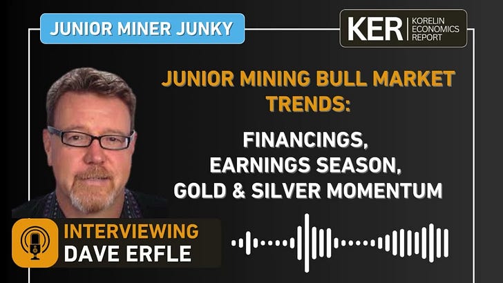 Finally, the Junior Miners Are Outperforming