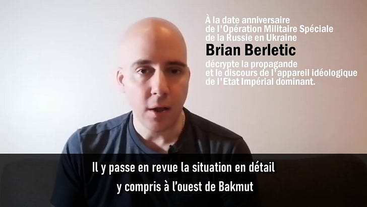Brian Berletic, ancien marine reconverti dans la militance bien ...
