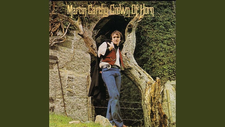 News about the great Martin Carthy