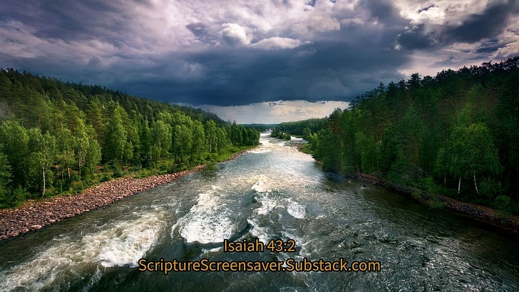 Thank You Lord... - Scripture Screensaver