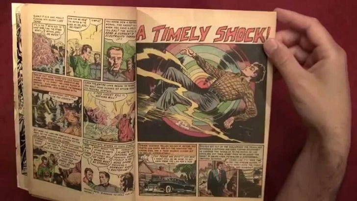 Reading Comics: Weird Science-Fantasy Annual #1, EC, 1952, Wally Wood ...