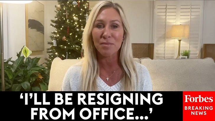 Comments - I did not see the Marjorie Taylor Greene Face Turn coming!