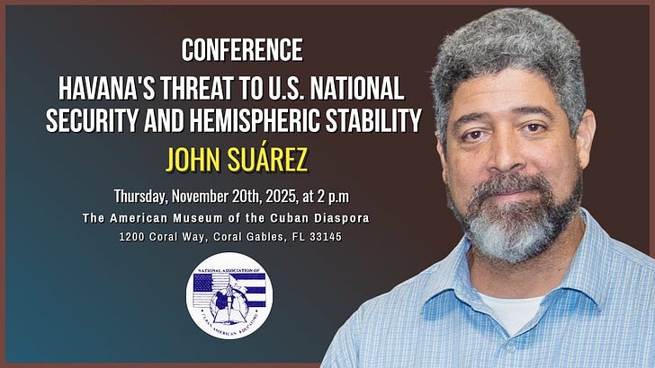 Conference "Havana's Threat to U.S. National Security and Hemispheric ...