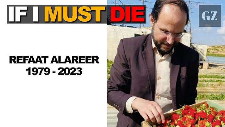 Refaat Alareer - Renee Michel on Substack