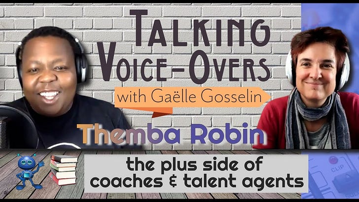 Themba Robin on voice-over coaches & talent agents