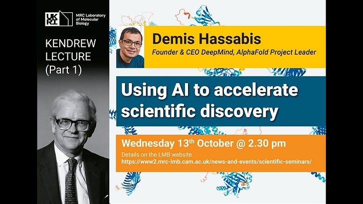 Demis Hassabis Using Ai To Accelerate Scientific Discovery Protein