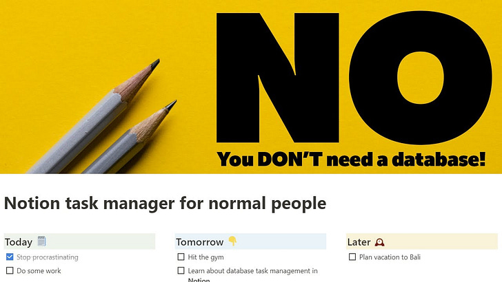 Task management in Notion - Notion Expert