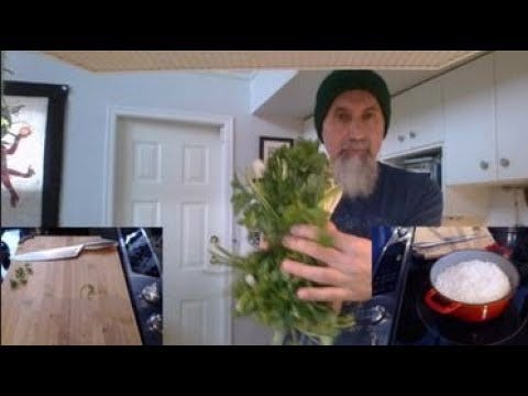 How to Make Persian Kookoo (Kuku) and a Sweet Rice Dish - Vegetarian ...