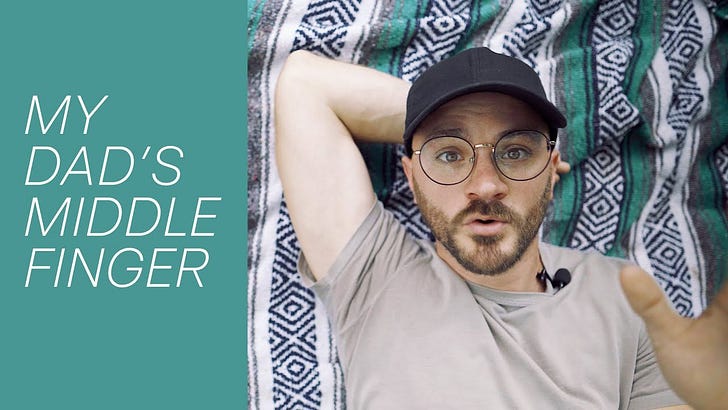 My Dad's Middle Finger - Oh Jeremiah’s Substack