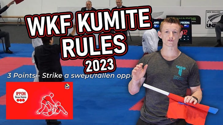 Resumen de reglas de kumite WKF - by Mizu Nagare Karate