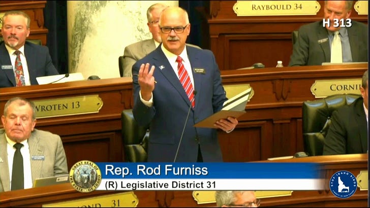 Rod Furniss: Idaho’s Red Flag RINO - by Stop Idaho RINOs