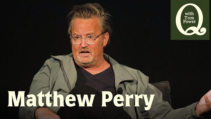 Matthew Perry interview with Tom Power - by Julian Davidson
