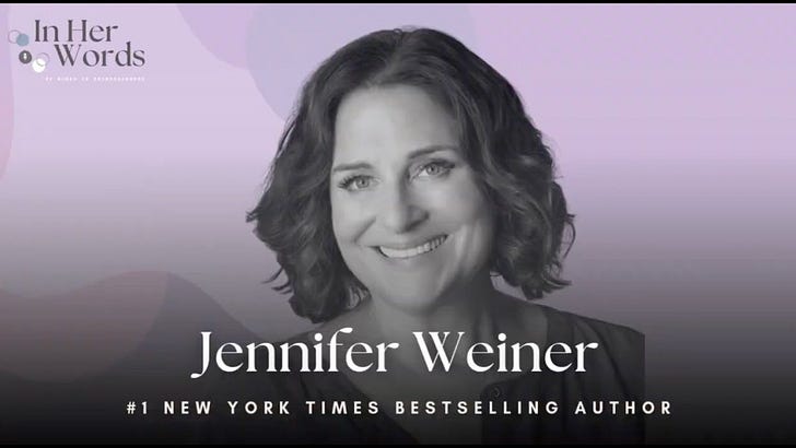 Writing from the Heart with NYT Bestselling Author Jennifer Weiner
