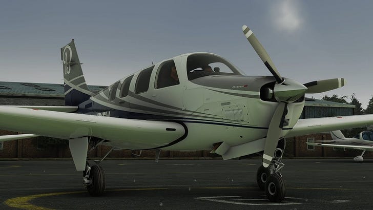 First look at the Black Square Analogue Beechcraft G36 Bonanza in ...