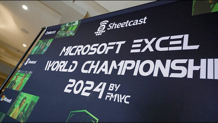 It's The Excel World Championship