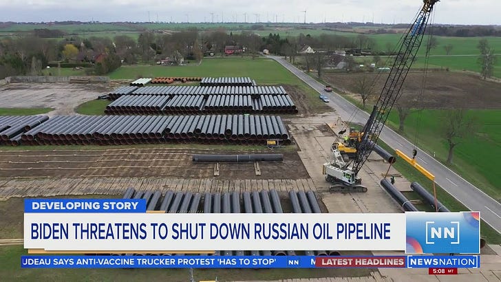 Pipeline Breached, Huge Methane Leak