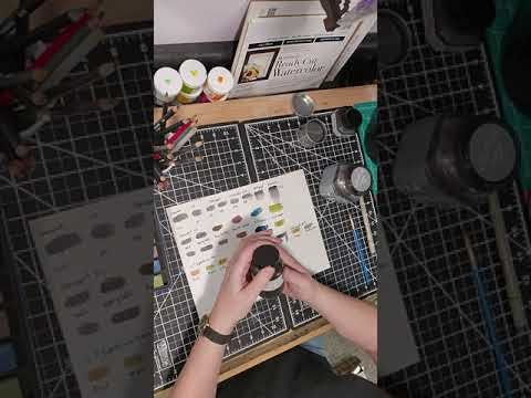 Water-soluble Graphite - by Elizabeth Mayoleth Art